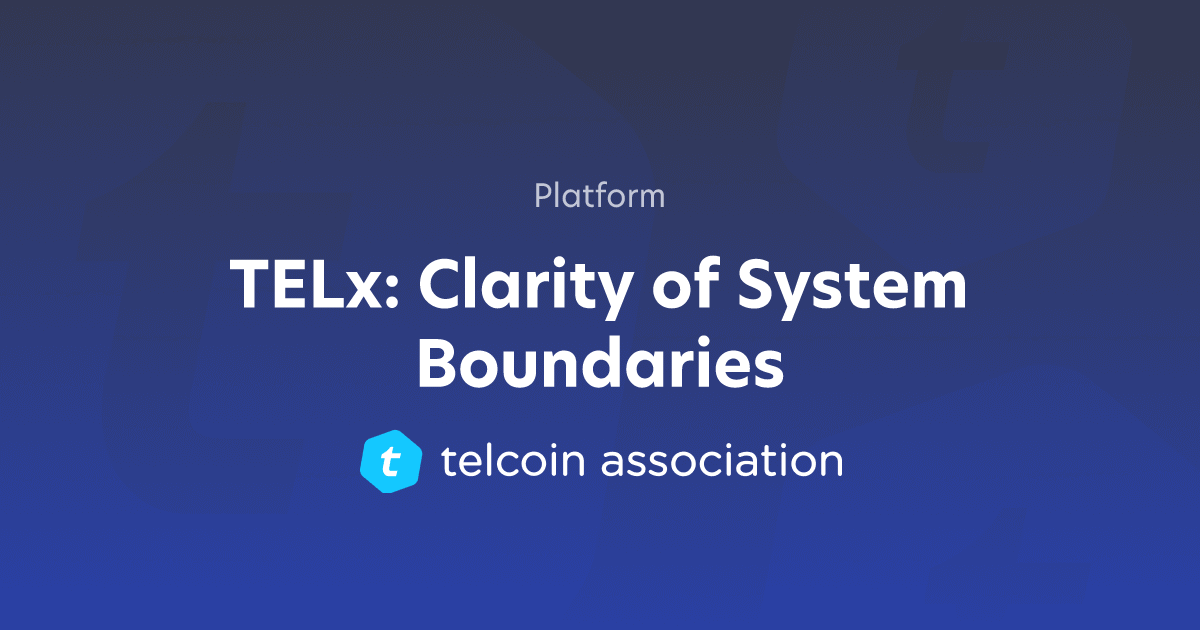 TELx: Clarity of System Boundaries